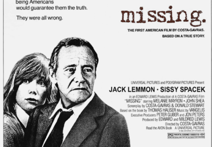 Missing [Movie] - Carl Vonderau » Carl Vonderau